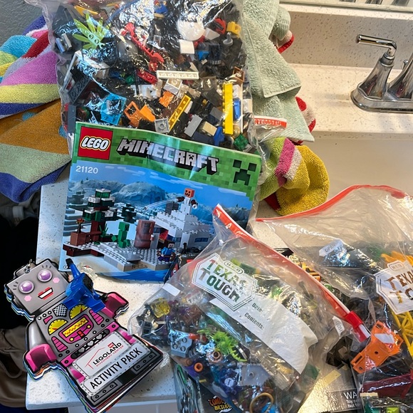 Lego | Toys | Legos Mixed Lot Of6lbs And Box | Poshmark